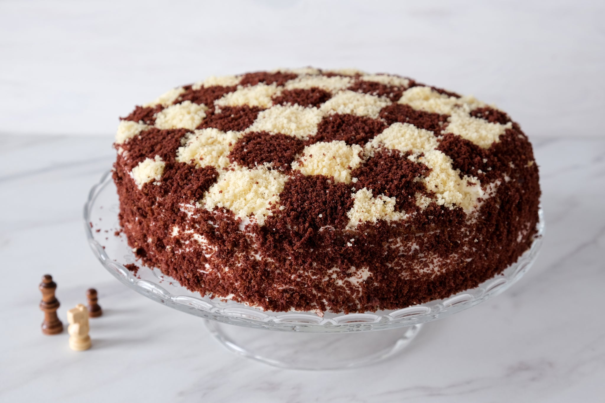 Šachový dort – Piaf House